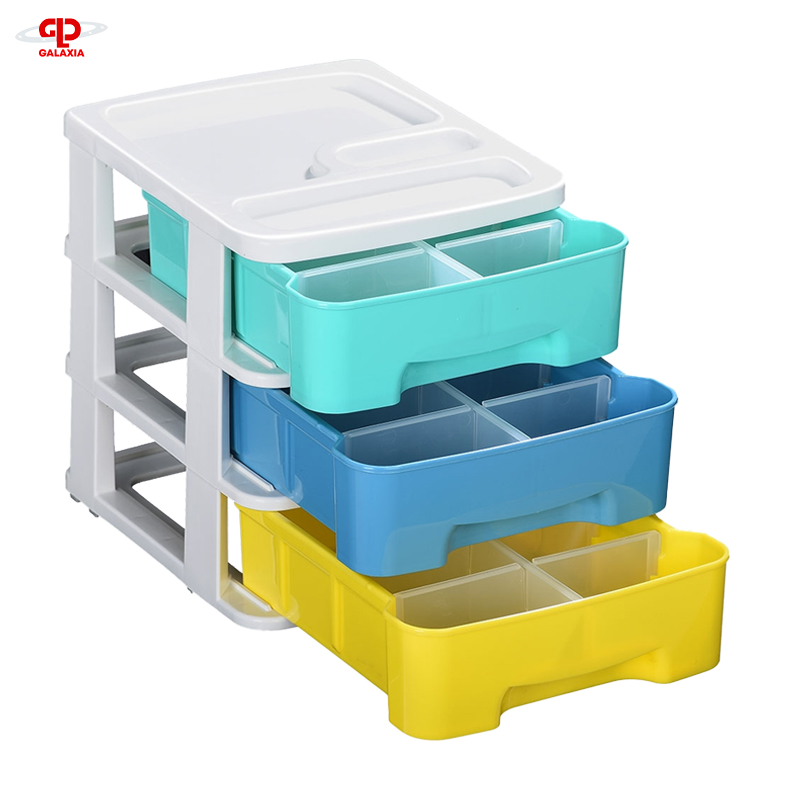 Gavetero Pequeño 3 Gavetas Azul – Verde – Amarilla Rimax – Galaxia del ...