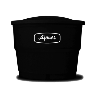TANQUE BICOLOR 1000 AJOVER NEGRO - Galaxia del Plástico